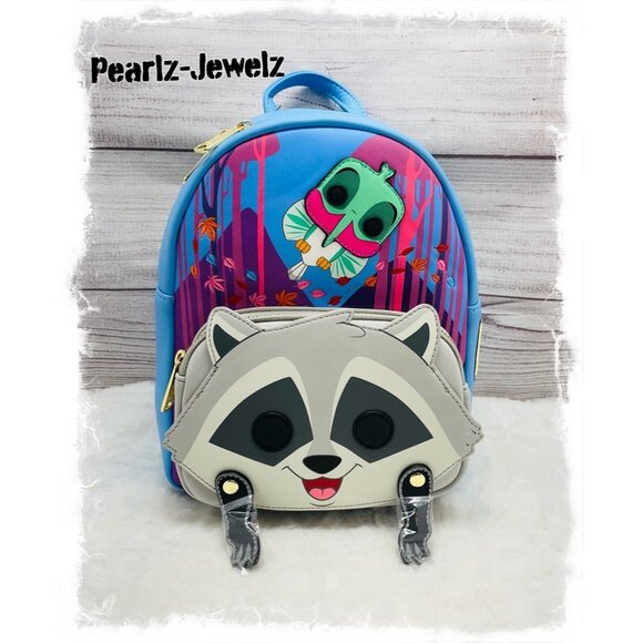Loungefly | Bags | Loungefly Funko Pop Pocahontas Flit Meeko Figural ...